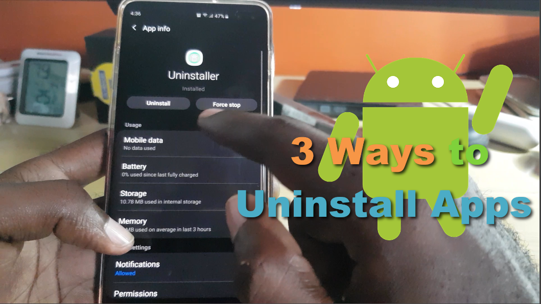 How To Uninstall Apps Android 3 Methods Blogtechtips 4919