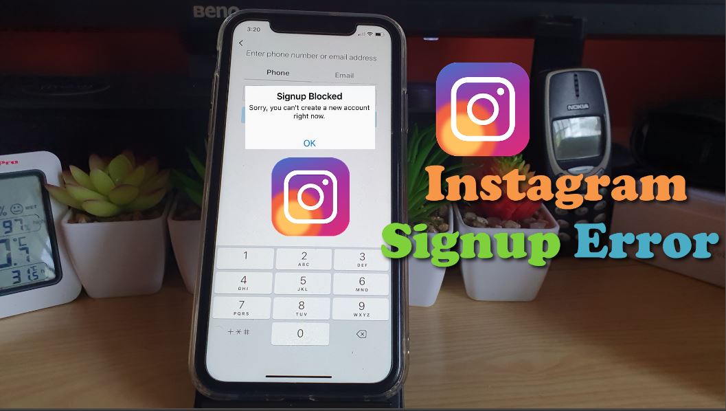 Sorry You Can't Create a New Account Right Now Instagram Fix - BlogTechTips
