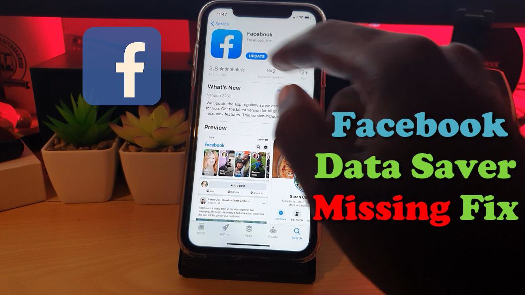 Facebook Data Saver Missing Fix - BlogTechTips Facebook Data Saver Missing Fix - BlogTechTips
