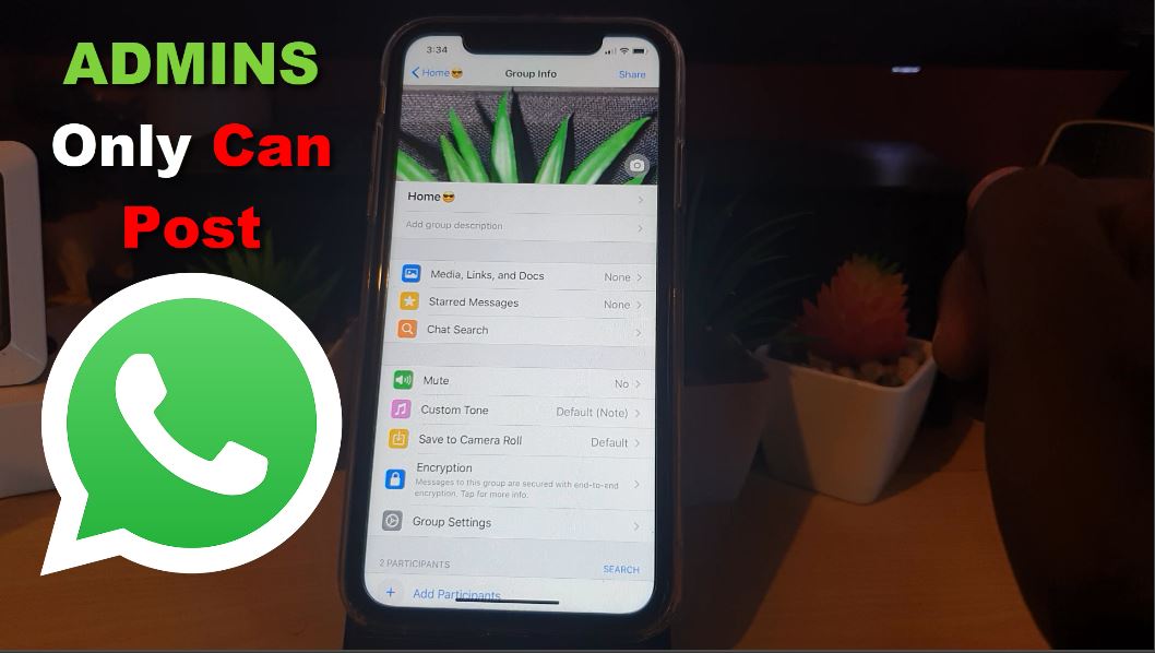 How to create Whatapp Group Only Admin can Post - BlogTechTips How to create Whatapp Group Only Admin can Post - BlogTechTips