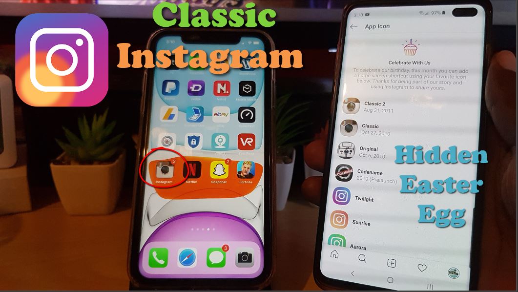 Instagram Classic Icon Change - BlogTechTips