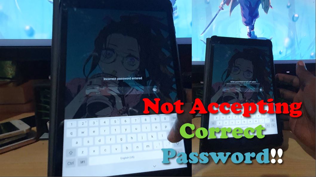 Android Tablet Not Accepting Correct Pinpattern Or Password Blogtechtips